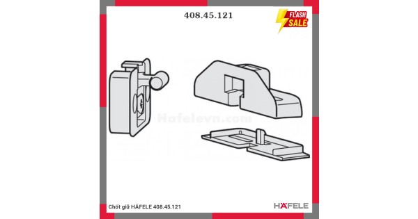 Chốt giữ HÄFELE 408.45.121