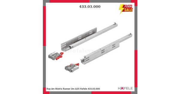 Ray âm Matrix Runner Um A25 Hafele 433.03.000