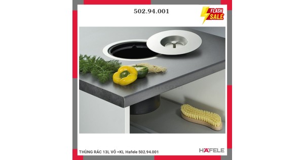 THÙNG RÁC 13L VỎ =KL Hafele 502.94.001