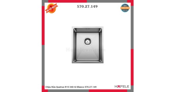 Chậu Rửa Quatrus R15 340-IU Blanco 570.27.149 Chính Hãng Giá Rẻ
