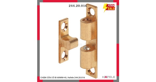 CHẬN CỬA CÓ BI 60MM=KL Hafele 244.20.016