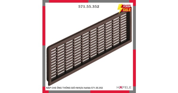 NẮP CHE ỐNG THÔNG GIÓ=NHỰA Hafele 571.55.352