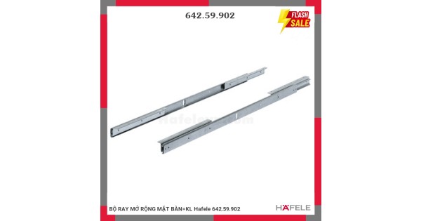 BỘ RAY MỞ RỘNG MẶT BÀN=KL Hafele 642.59.902