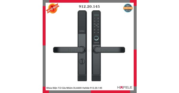 Khóa Điện Tử Cửa Nhôm DL6600 Hafele 912.20.145 Chính Hãng Giá Rẻ