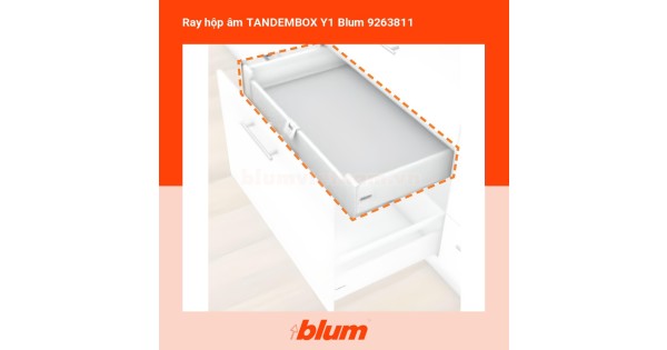 Ray hộp âm TANDEMBOX Y1 Blum 9263811